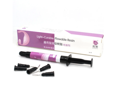 light-curable flowable resin Fluid Flow Light Curing Resin Composite ...
