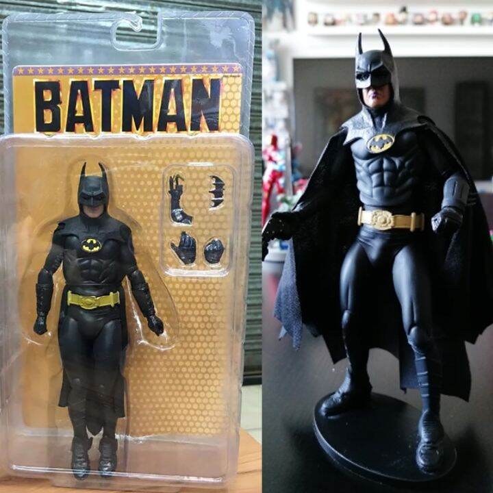 Neca 1989 Batman Action Figure Bruce Wayne Movie Role TV Bat Man ...