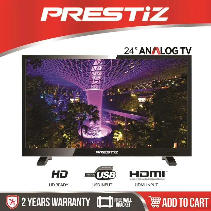 Philippine spot new Prestiz 24" LED Analog TV Sale / PC Computer ...