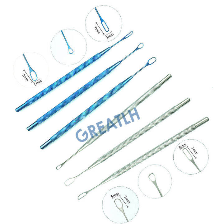 Hetun Sandi Ophthalmic Eye Loop Stainless Steel Titanium Alloy ...