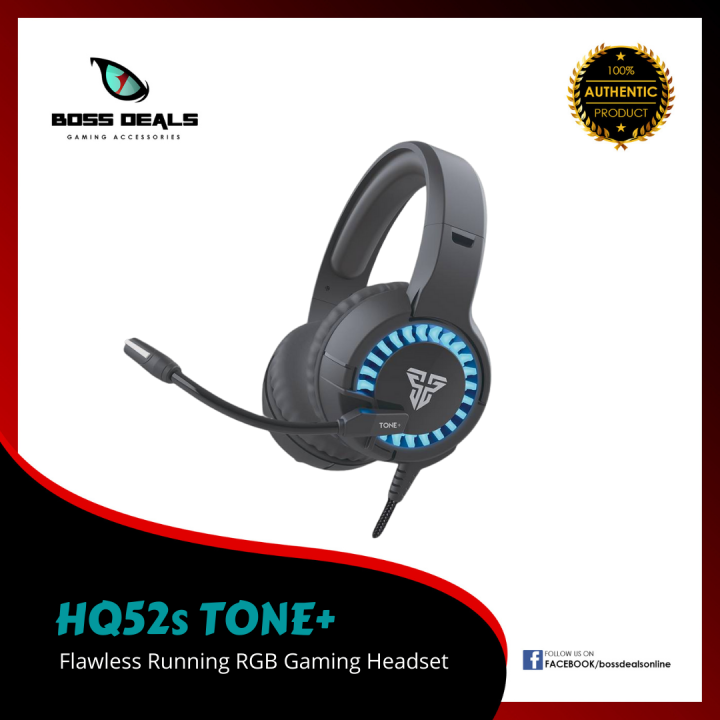 FANTECH HQ52s TONE+ RGB GAMING HEADPHONE | Lazada PH
