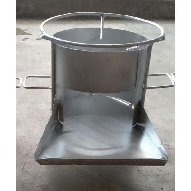 Kalan de uling/kahoy Galvanize Steel Stove Heavy Duty (32 x 33 x 25 ...