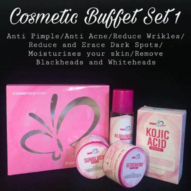 Cosmetic Buffet Rejuvenating Set 1 Lazada Ph