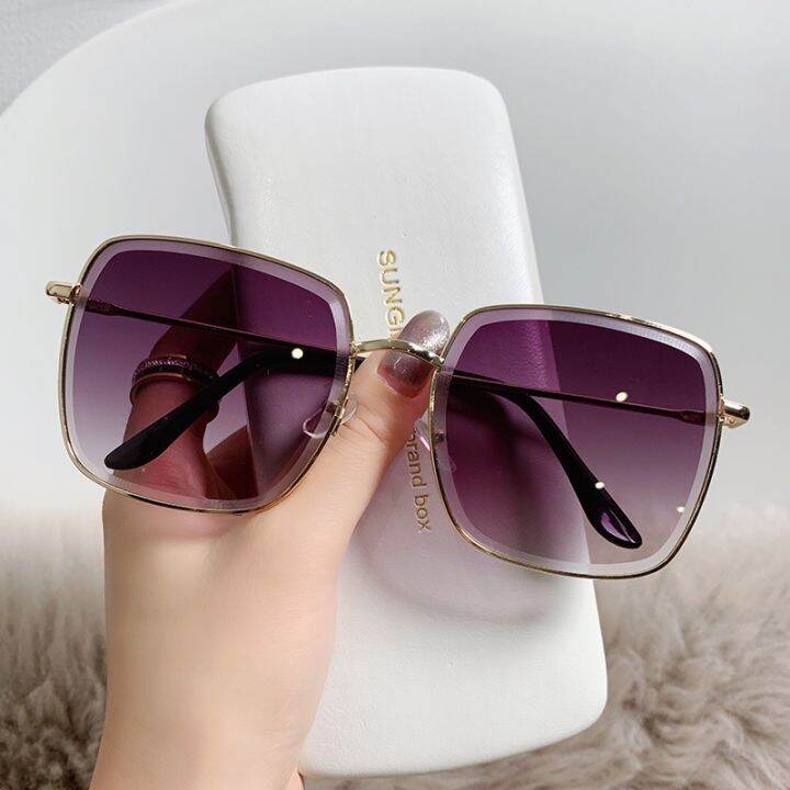 Original - Kacamata Wanita Selebritis Korean Fashion Style - Frem Retro ...