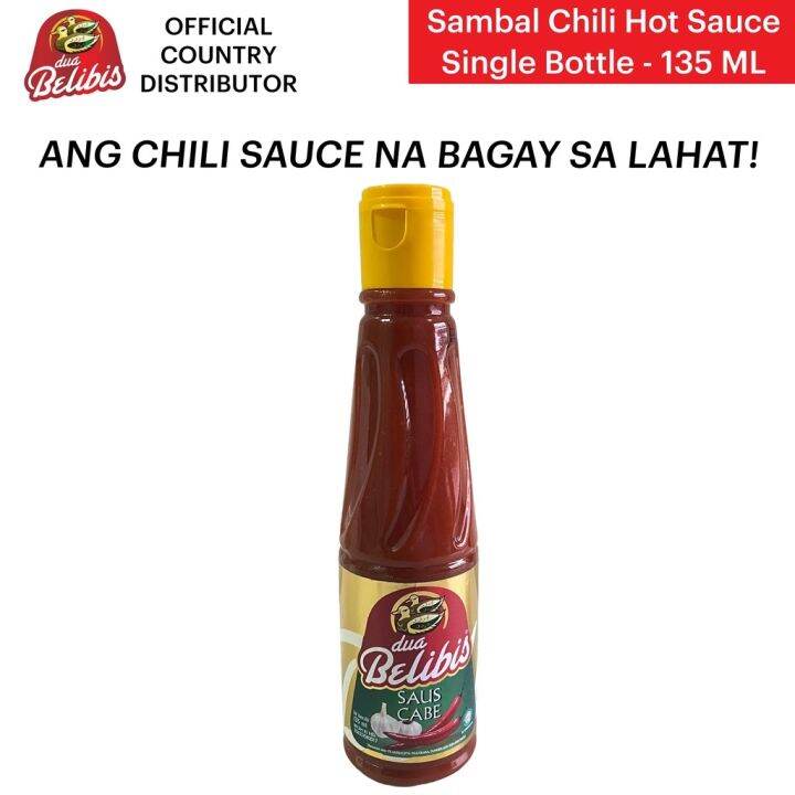 Dua Belibis All-Around Sambal Chili Sauce 135ml - Single Bottle ...