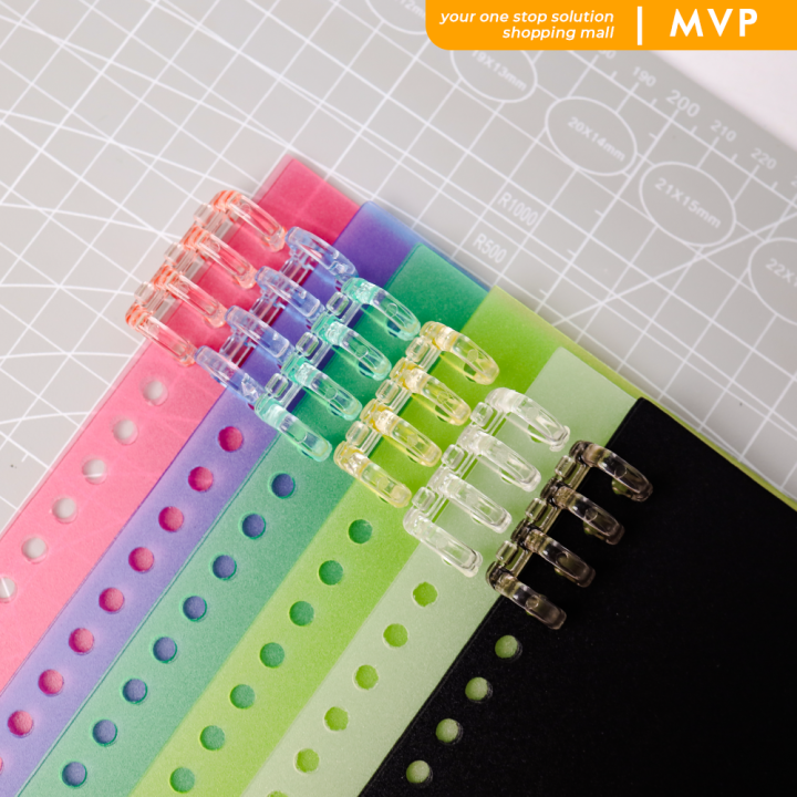 Sampul Binder Sekolah Ukuran A4 B5 A5 Cover Binder Warna Transparan ...