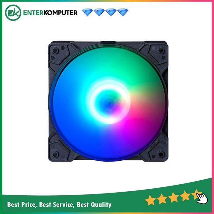 CUBE GAMING FIX - Rainbow 12CM FAN | Lazada Indonesia