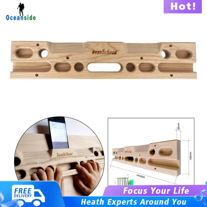 Oceanside Wooden Climbing Slopers Grip Fingerboard Fingers Pinch ...