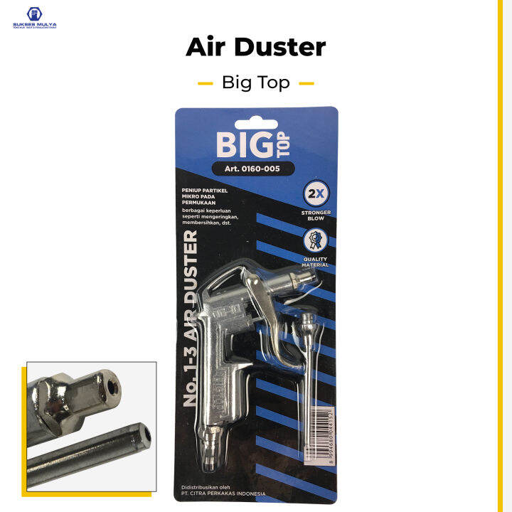 Air duster big top Semprotan angin kompresor Air gun Semprot blow gun ...