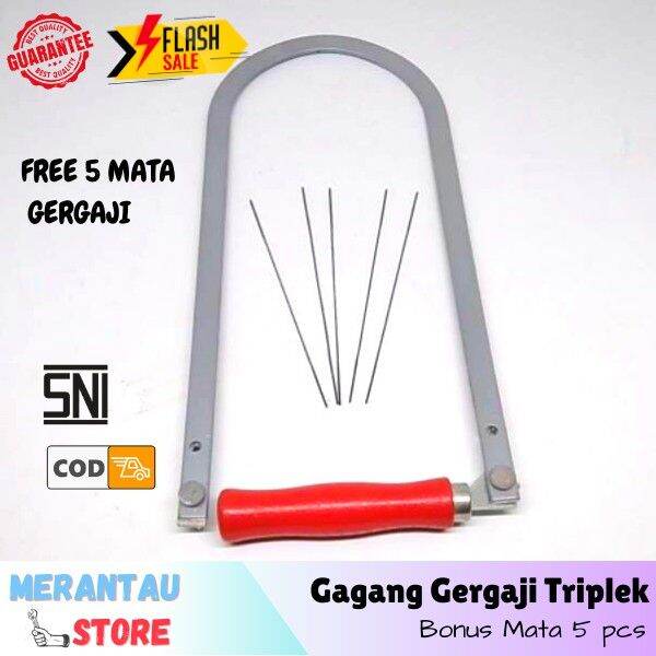 [Free 5 Mata Gergaji] Gergaji Triplek Pemotong Kayu Triplex Geraji Ukir ...