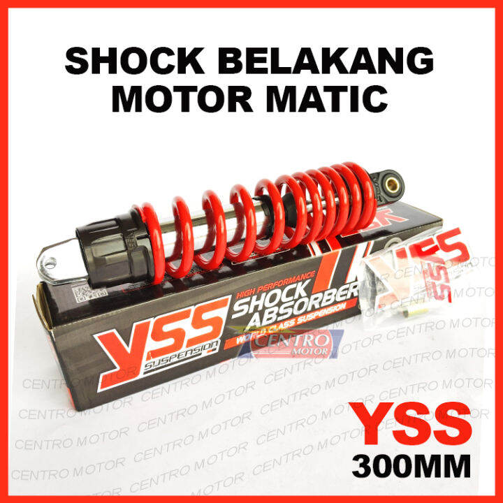 SHOCK BELAKANG YSS UNTUK MOTOR MATIC. TERSEDIA UKURAN 300,330Mm ...