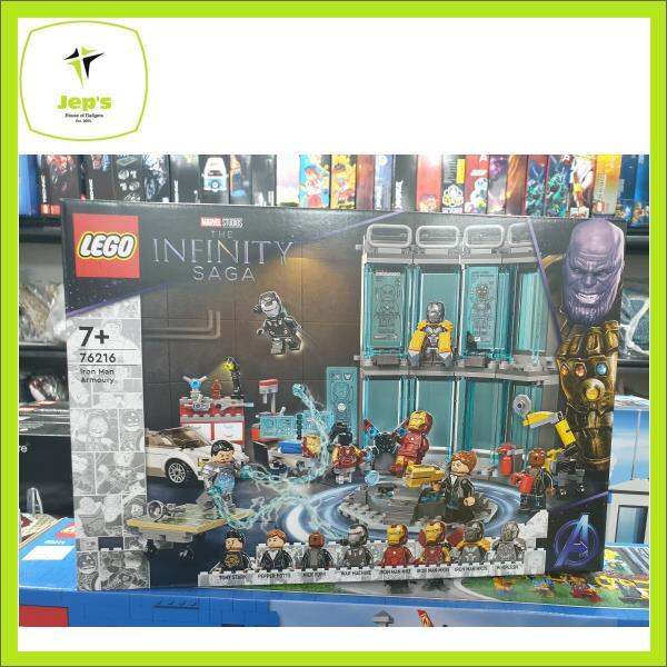 Lego 76216 IronMan Armoury (2022) | Lazada PH