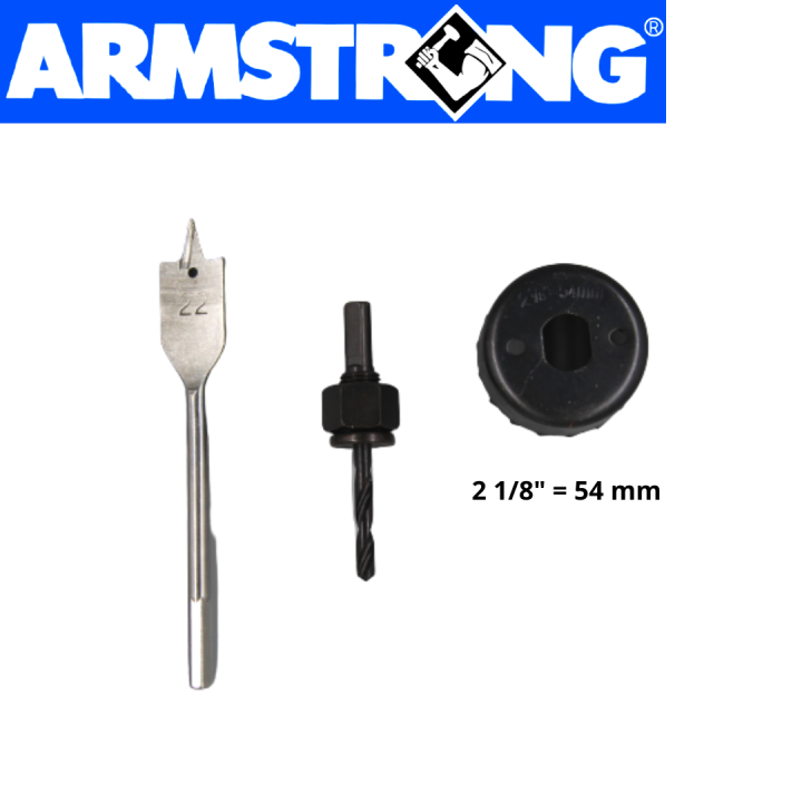 Total Tools Hardware Affordable ARMSTRONG DOOR LOCK INSTALLATION KIT ...