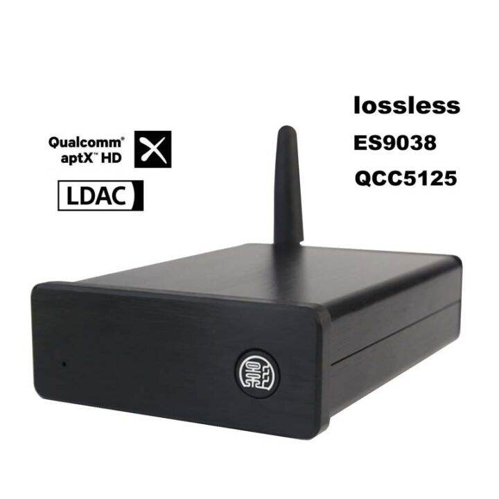 DLHiFi B5 QCC5125 Bluetooth 5.1 APTX-HD LDAC Lossless Adapter ES9038 ...