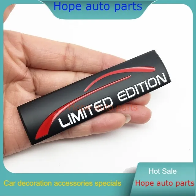 New upgrade Car styling 3D Metal Car Sticker Chrome Limited Edition ...