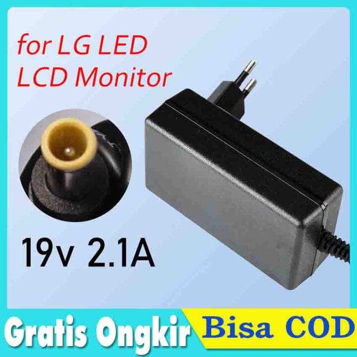 【Dikirim dlm 24jam】 Adaptor Monitor TV LG Adapter 19V 2.1A 40W Adaptor ...