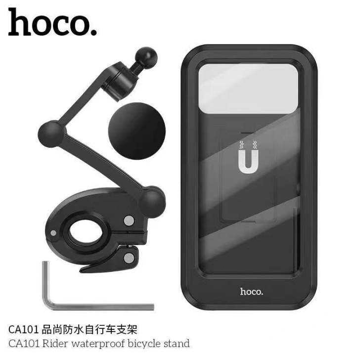 Hoco CA73 ที่จับโทรศัพท์ ที่จับมือถือ ขาจับมือถือ สำหรับ มอเตอร์ไซค์ ...