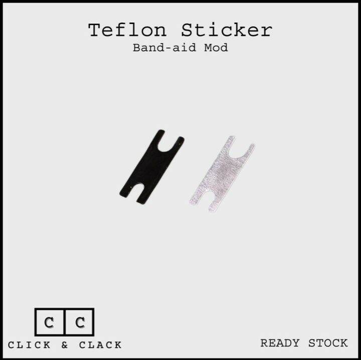 Teflon Sticker for Stabilizers in Mechanical Keyboard (Band-aid Mod ...