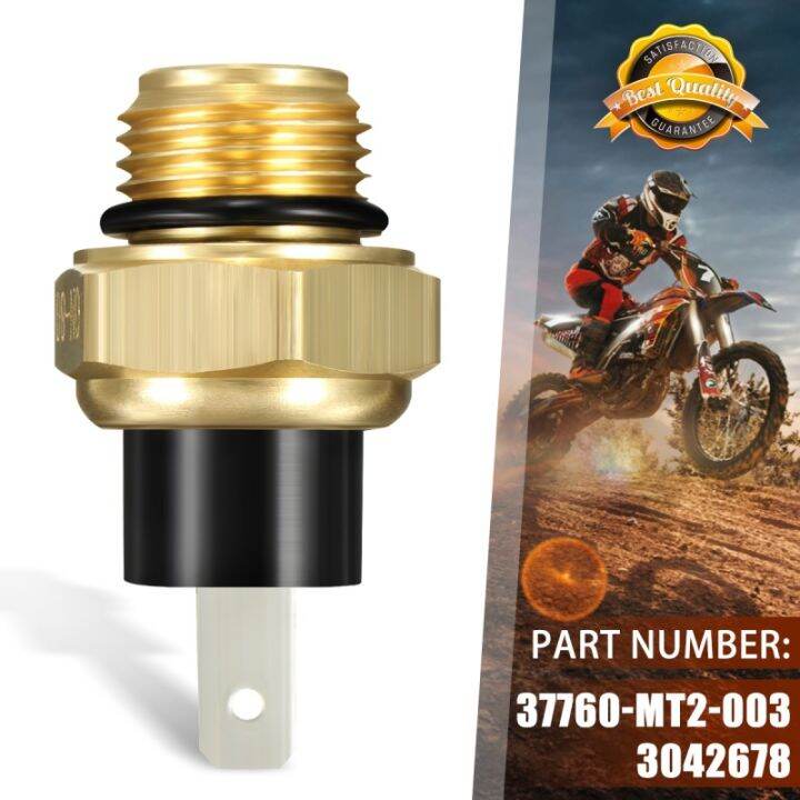 Motorcycle Engine Parts Coolant Radiator Fan Thermo Switch Water Temperature Sensor For Honda ...