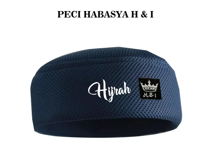 Peci Habasya Premium Quality SABLON HIJRAH / Peci Songkok / Kopiah ...