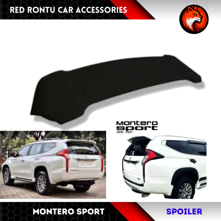 2016-2021 Mitsubishi Pajero/Montero SPORT car spoiler - Rear Wing ...