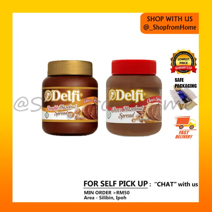 Delfi Choco Hazelnut Spread 350g | Lazada