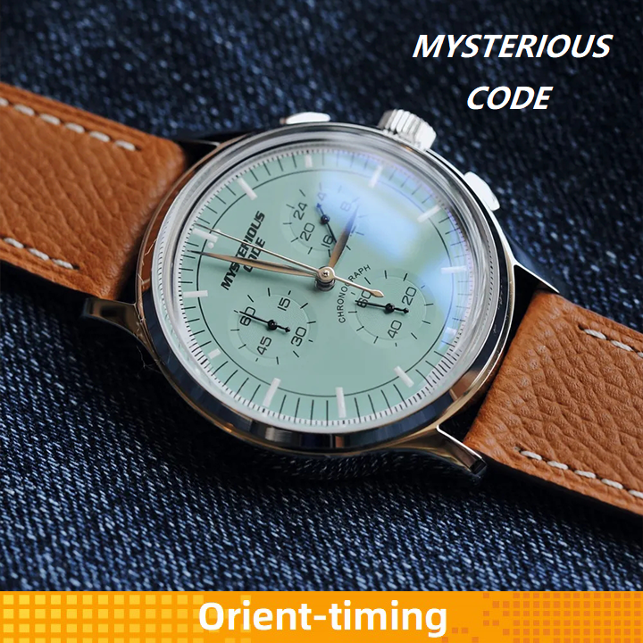 Mysterious Code wristwatch Chronographe Japan VK68 Quartz Movement Men ...