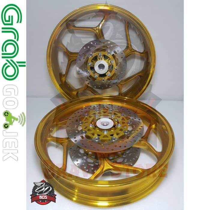 Velg axio R15 v2 dd tapak lebar double disc triple disc | Lazada Indonesia