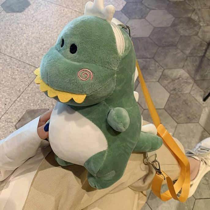 boneka dino tas selempang anak /tas boneka/tas koreaan/tas bahu anak ...