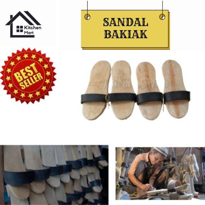 Sendal Sandal Bakiak Sandal Kayu Sandal Tradisional Sandal Wudhu ...
