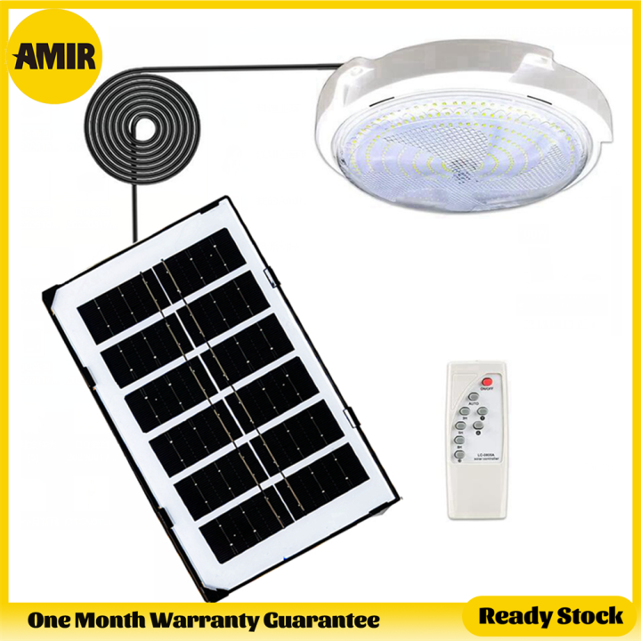 AMIR 65W Solar Ceiling Light 60LED Solar Pendant Light With 5M ...
