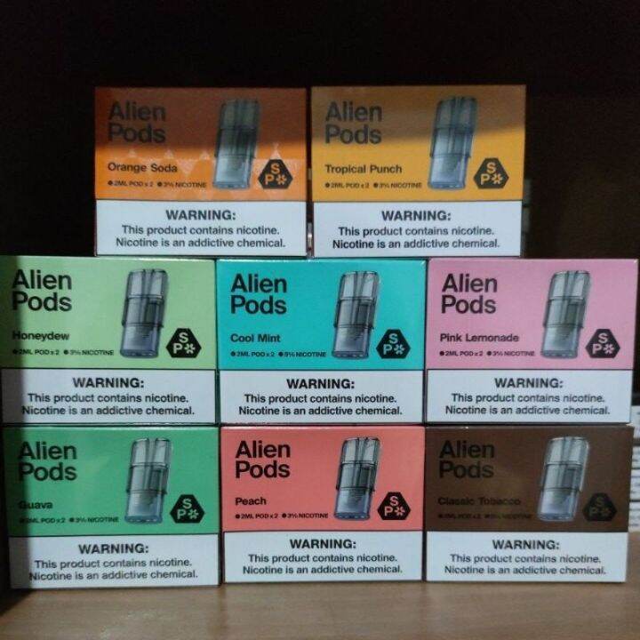 vaper SNOWPLUS original alien pods | Lazada PH