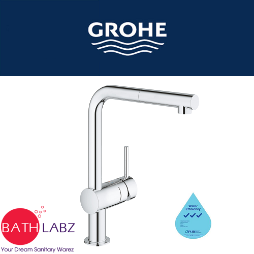 GROHE 32168000 MINTA 1/2″ SINGLE-LEVER KITCHEN SINK MIXER | Lazada Singapore