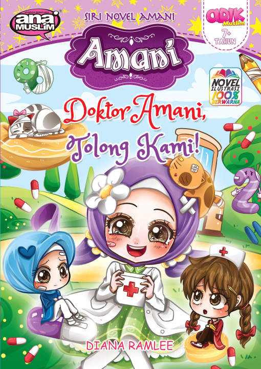 Doktor Amani, Tolong Kami [Siri Novel Amani] Novel Kanak-Kanak 100% ...