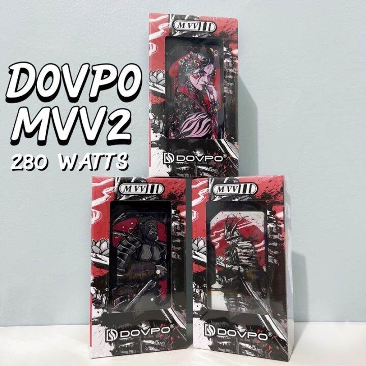 Dovpo MVVII mvv2 Box Mod 280 Watts pod mod vape complete set | Lazada PH