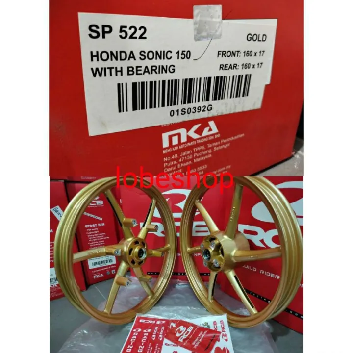 velg rcb sp522 honda sonic 150 dan supra gtr 150 | Lazada Indonesia