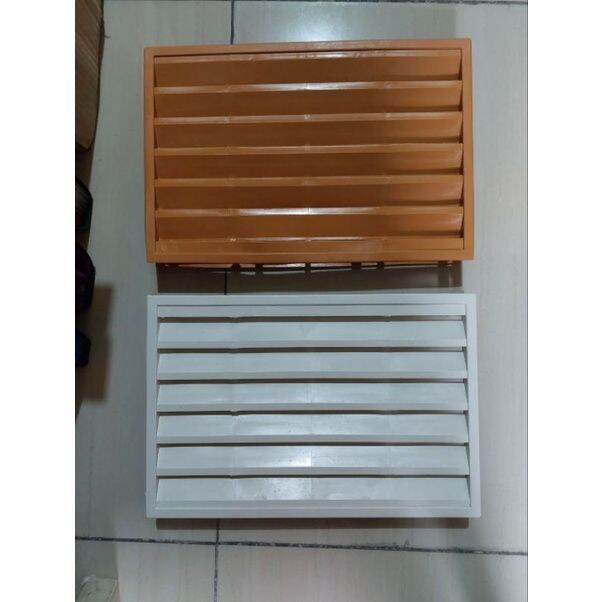 PVC Door Louver Replacement 1 Pair Na Kabilaan (3 Colors , Size In The ...