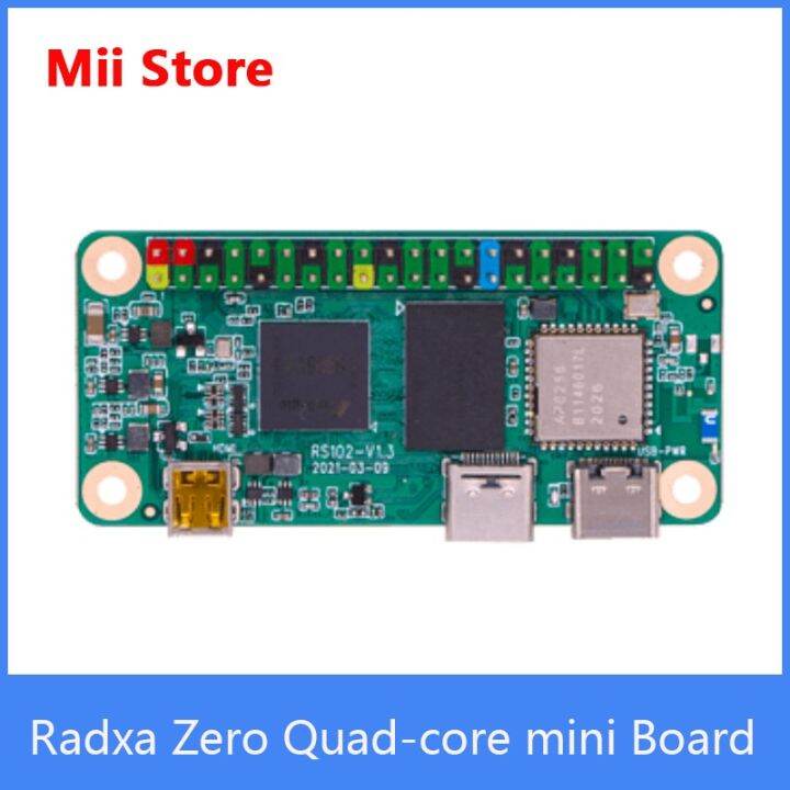 Radxa Zero Quad-Core Mini Development Board ซึ่งเป็นทางเลือกที่มีประสิทธิภาพสำหรับ Raspberry Pi ...