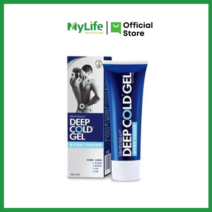 MENTHOLATUM DEEP COLD ICE GEL PAIN RELIEF 100G | Lazada