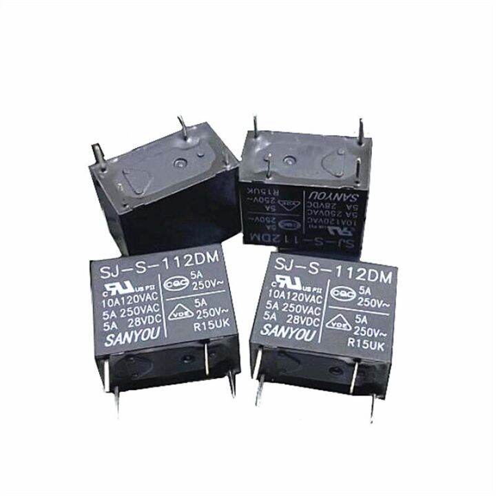 Sj-S-112dm Sj S 112dm Sj-S-112dm 12vdc Dc12v 10a 12V 4pin ความเป็นจริง ...