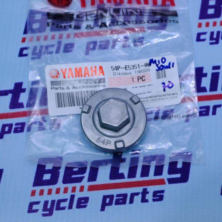 （Half price for all） DRAIN PLUG Yamaha Mio I Soul I Aerox Genuine 54P-E5351-00 | Lazada PH