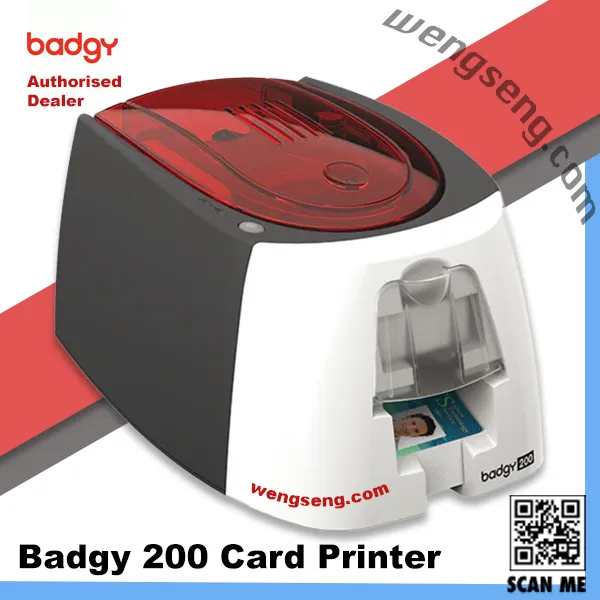 Badgy 200 ID Card Printer | Lazada