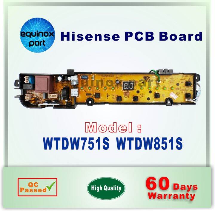 WTDW751S WTDW851S Hisense Washing Machine PCB Board | Lazada