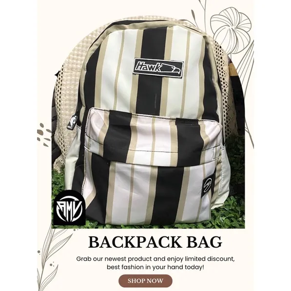 SALE!!!! HAWK BAGPACK!!!! UNISEX | Lazada PH