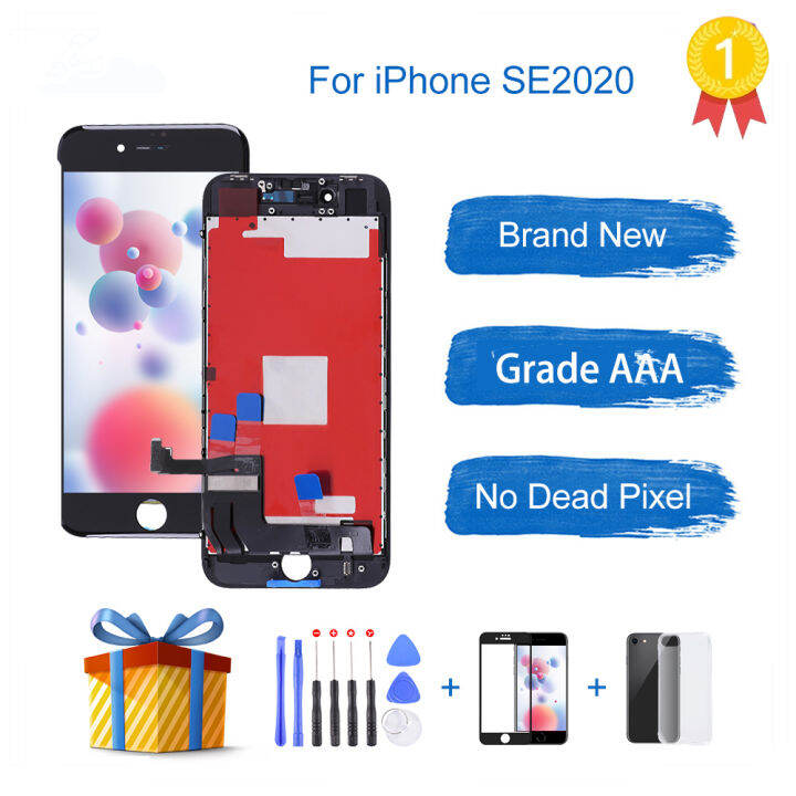Grade AAA+ For iPhone SE 2020 A2275 A2296 A2298 LCD Display Touch Digitizer Screen Assembly ...