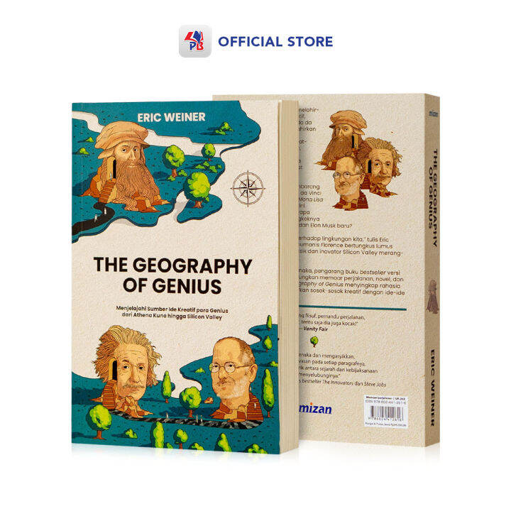 Buku Novel Memoar Perjalanan The Geography Of Genius Menjelajahi Sumber ...