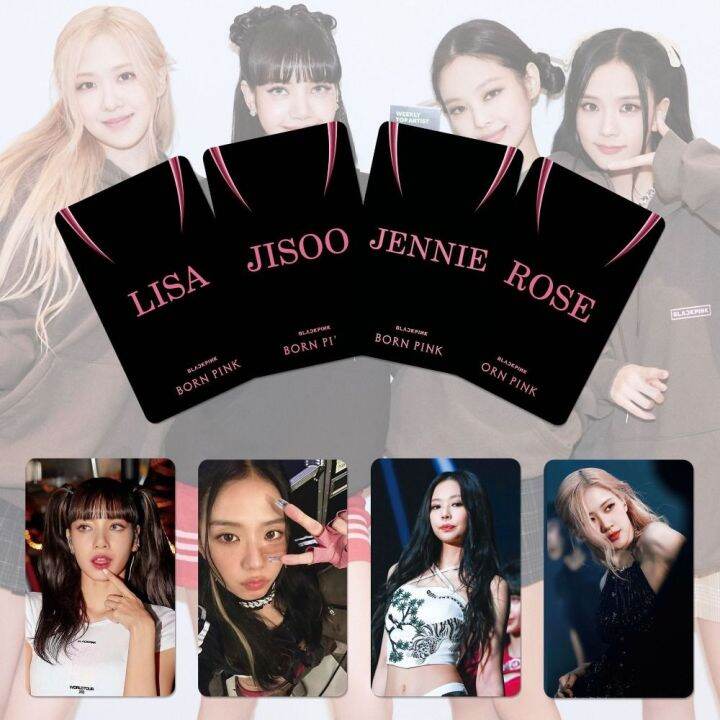 LUJIN Korean Fashion HD Cards Photo Print Jisoo Dormitory Blackpink ...