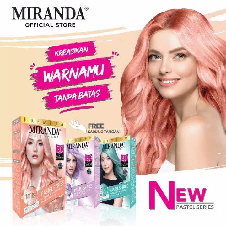 MIRANDA HAIR COLOR PASTEL SERIES MC-P1 TARO LATTE/SUPER BLUE BLEACHING ...