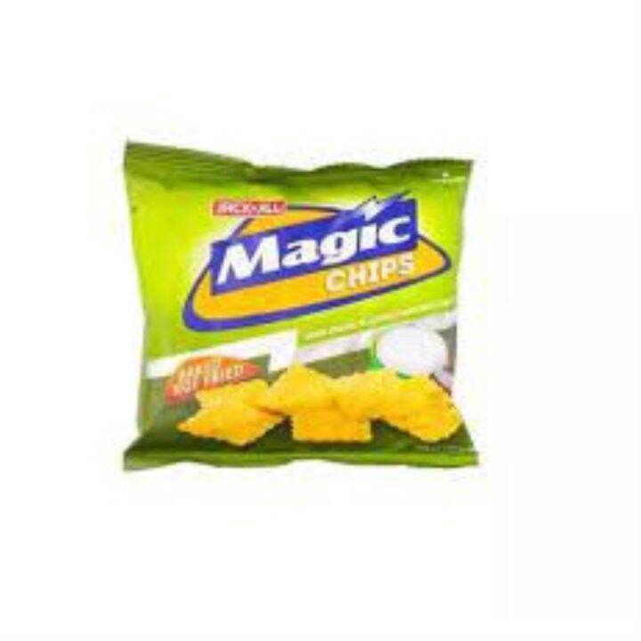 Magic Chips Sour Cream Flavored Cracker Snack In Pack 28g | Lazada PH