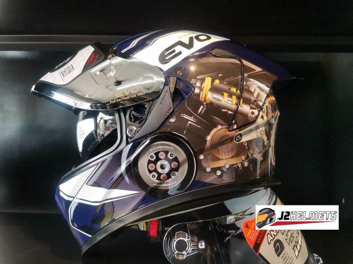 EVO GT PRO RR Full Face Dual Visor Helmet | Lazada PH